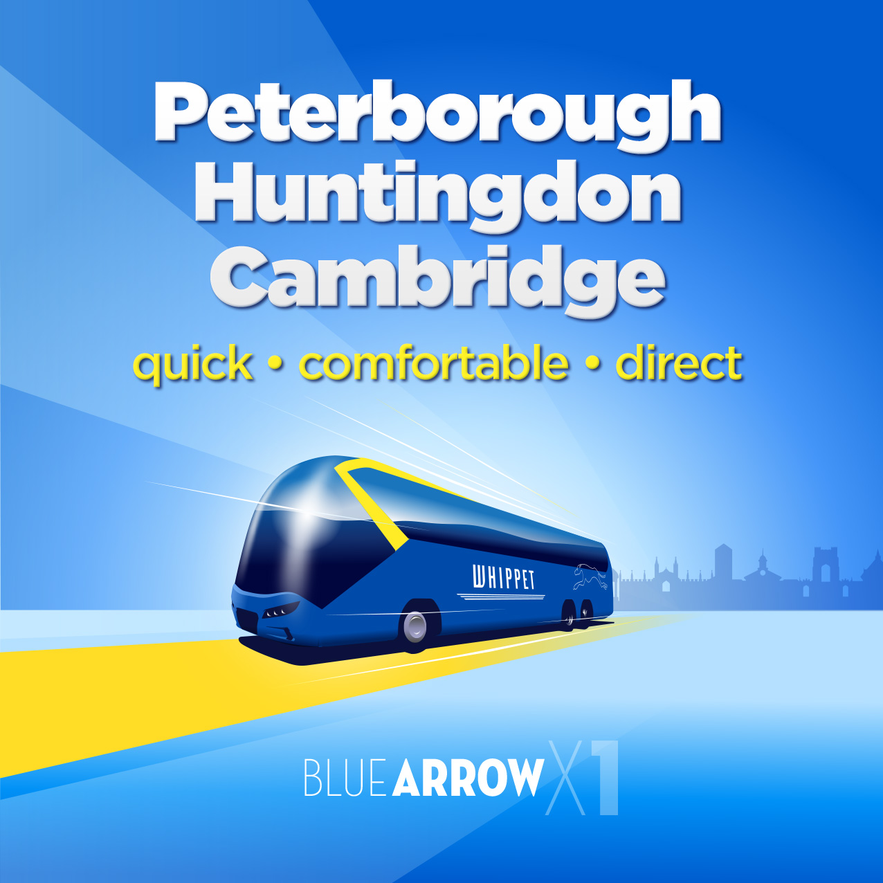 Blue Arrow arrives 26 January 2026